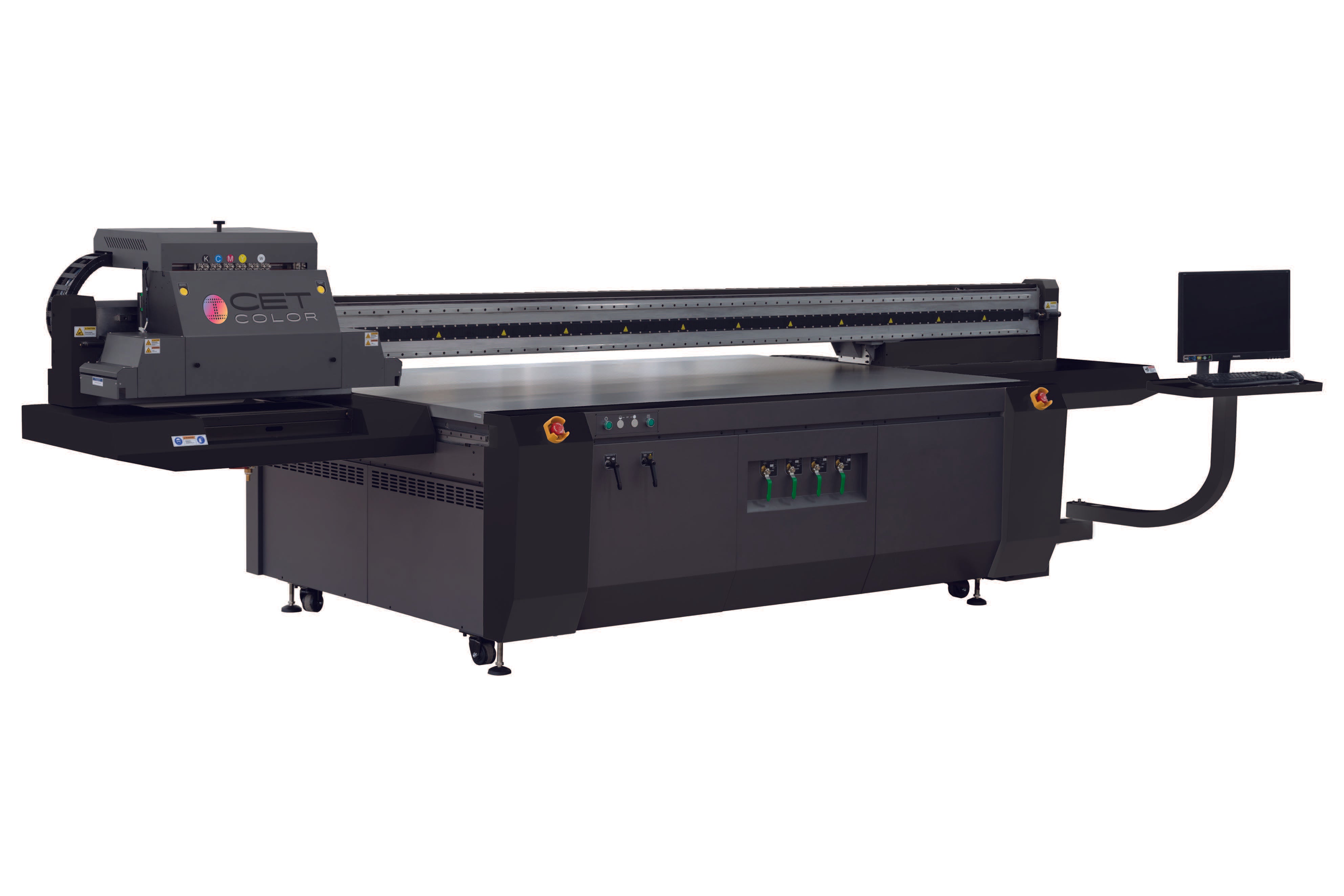 CET Color K2 1000 Flatbed 60" x 120" Printer– Amcad & Graphics