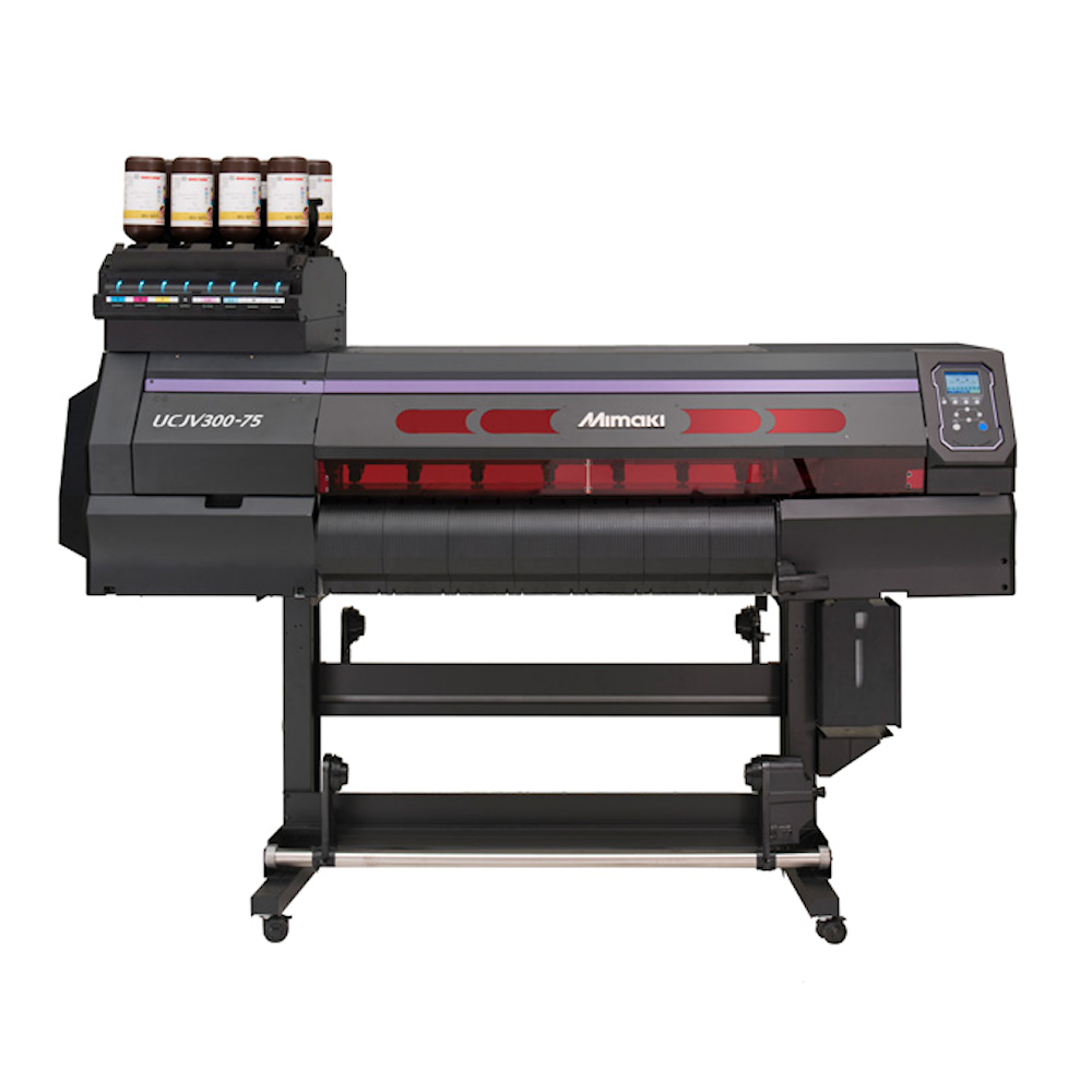 Mimaki UCJV300-75 Entry Level UV-LED Printer/Cutter– Amcad & Graphics