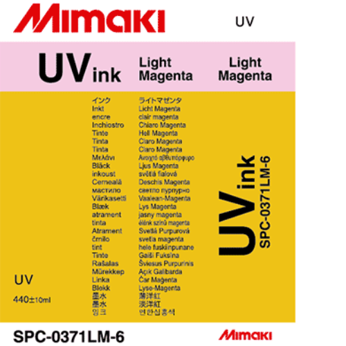 Mimaki UV Curable Ink Cartridge 440ml Light Magenta– Amcad & Graphics