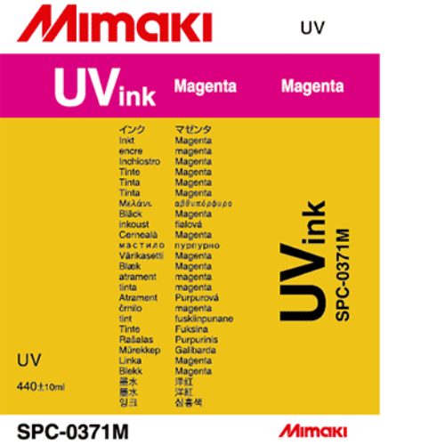 Mimaki UV Curable Ink Cartridge 440ml Magenta– Amcad & Graphics